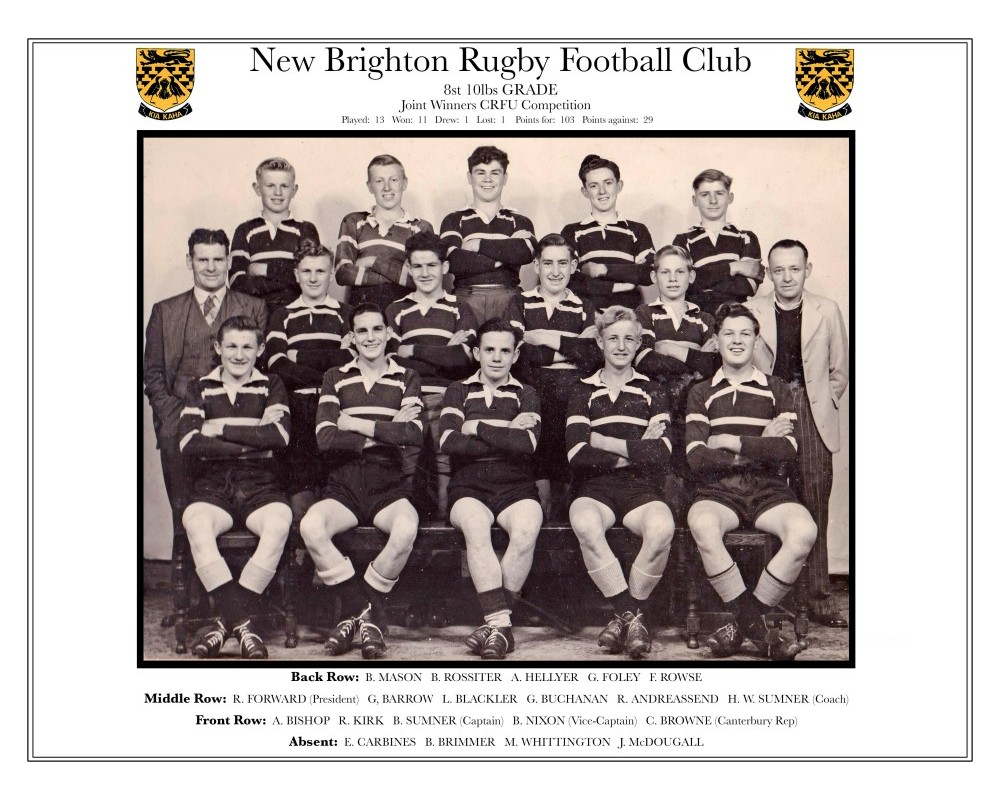 Historical Team Photos - New Brighton Rugby Football Club