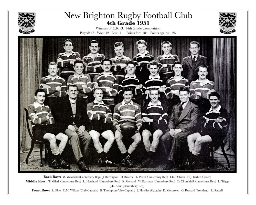Historical Team Photos - New Brighton Rugby Football Club
