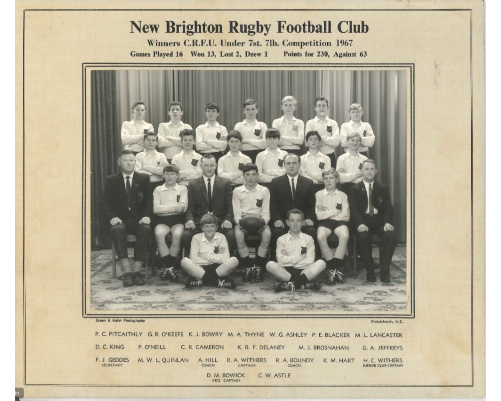 Historical Team Photos - New Brighton Rugby Football Club