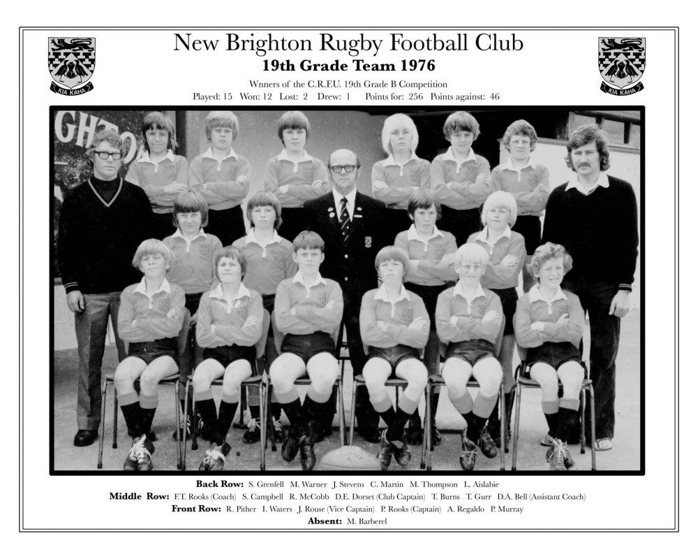Historical Team Photos - New Brighton Rugby Football Club