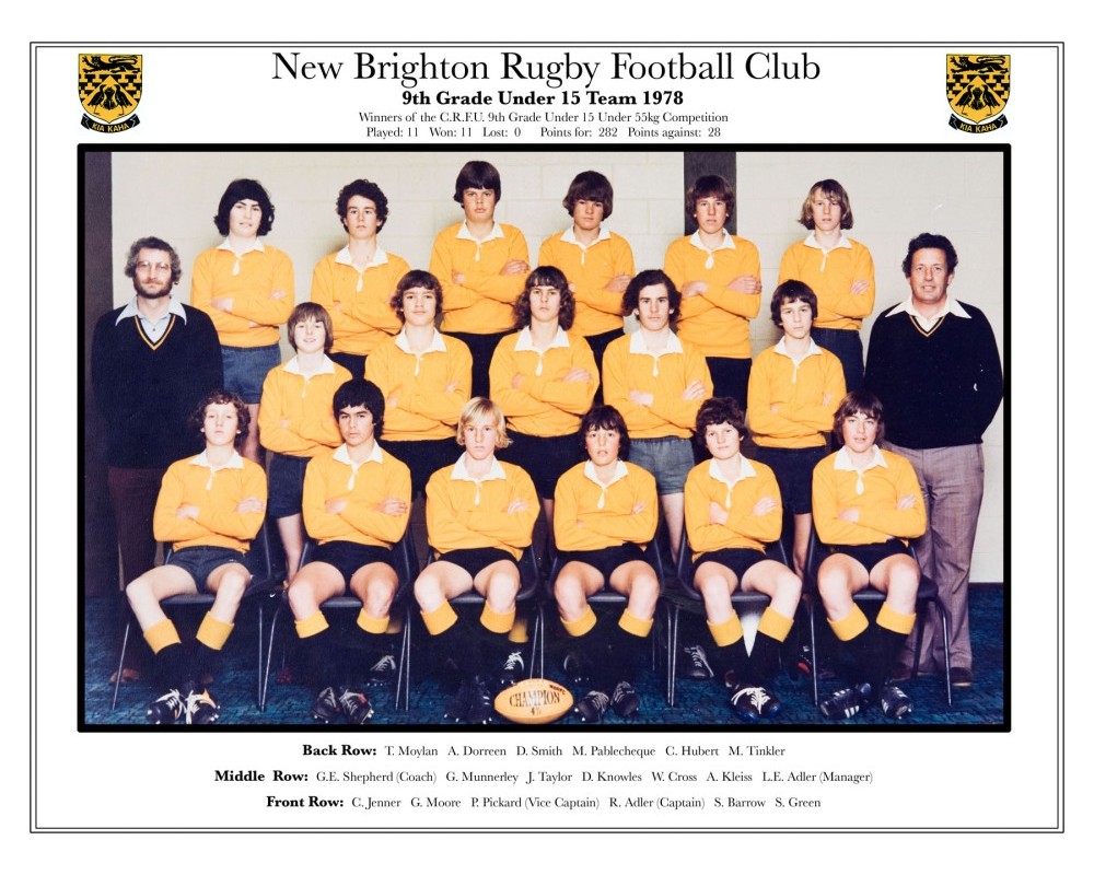 Historical Team Photos - New Brighton Rugby Football Club