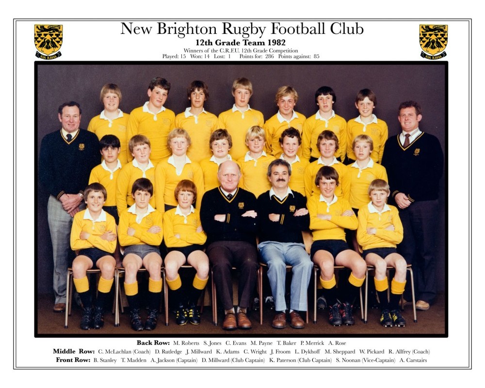 Historical Team Photos - New Brighton Rugby Football Club
