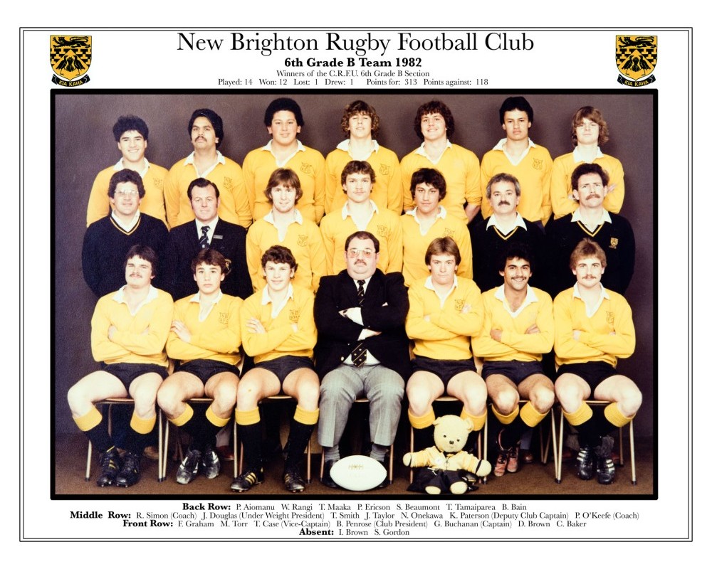 Historical Team Photos - New Brighton Rugby Football Club