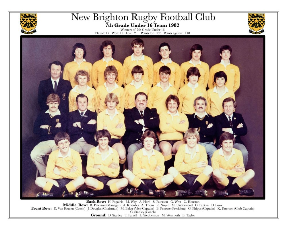 Historical Team Photos - New Brighton Rugby Football Club