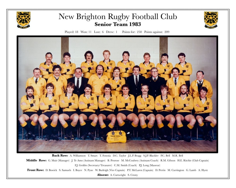 Historical Team Photos - New Brighton Rugby Football Club