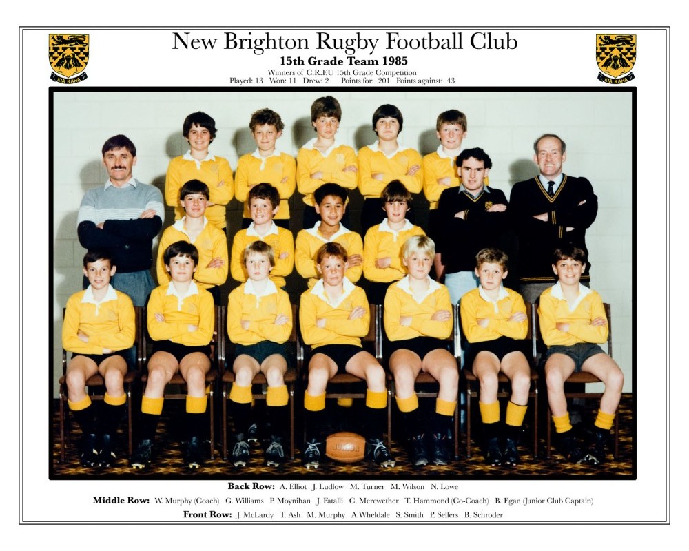 Historical Team Photos - New Brighton Rugby Football Club