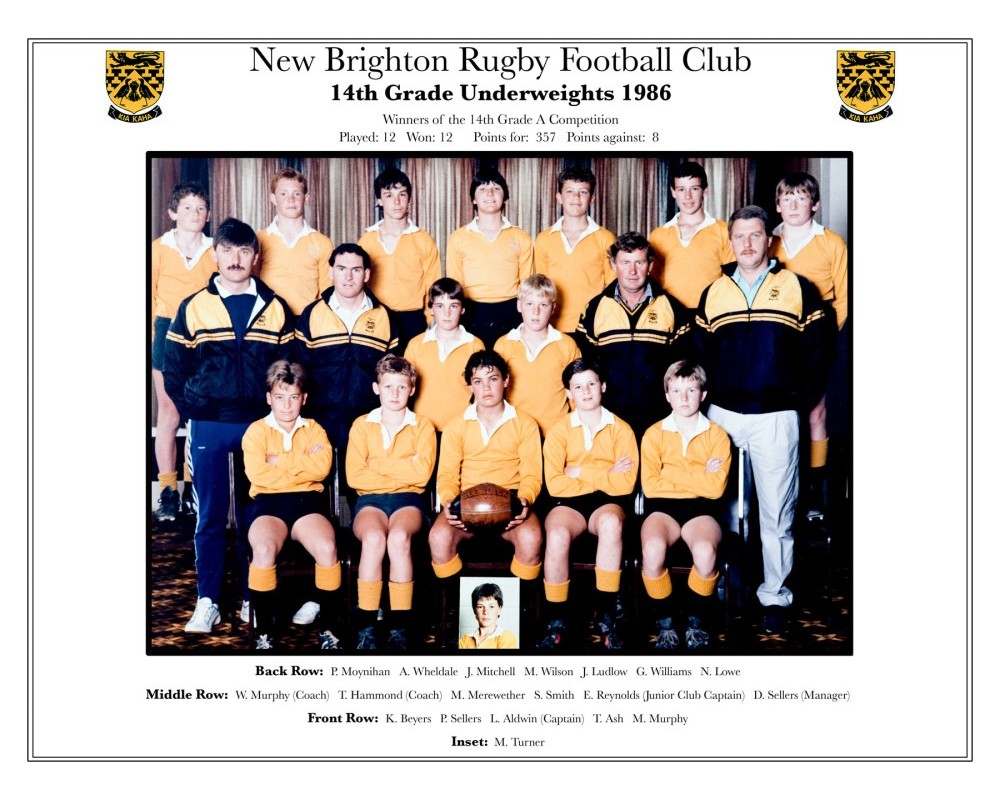 Historical Team Photos - New Brighton Rugby Football Club