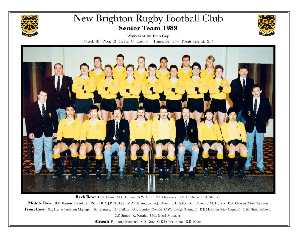 Historical Team Photos - New Brighton Rugby Football Club