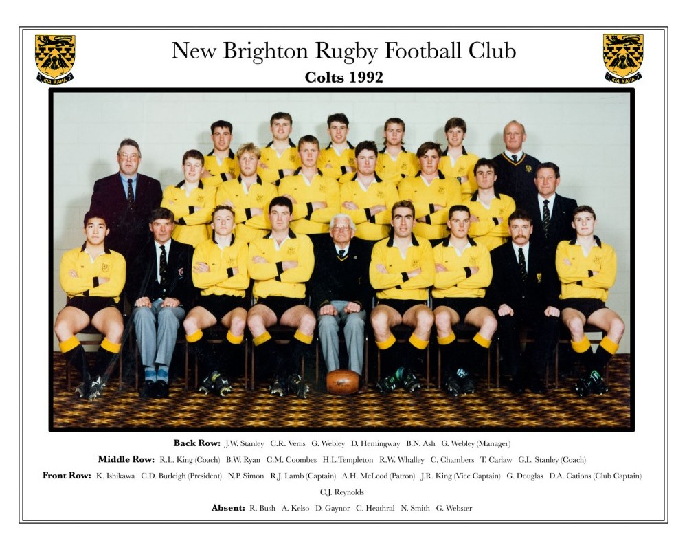 Historical Team Photos - New Brighton Rugby Football Club