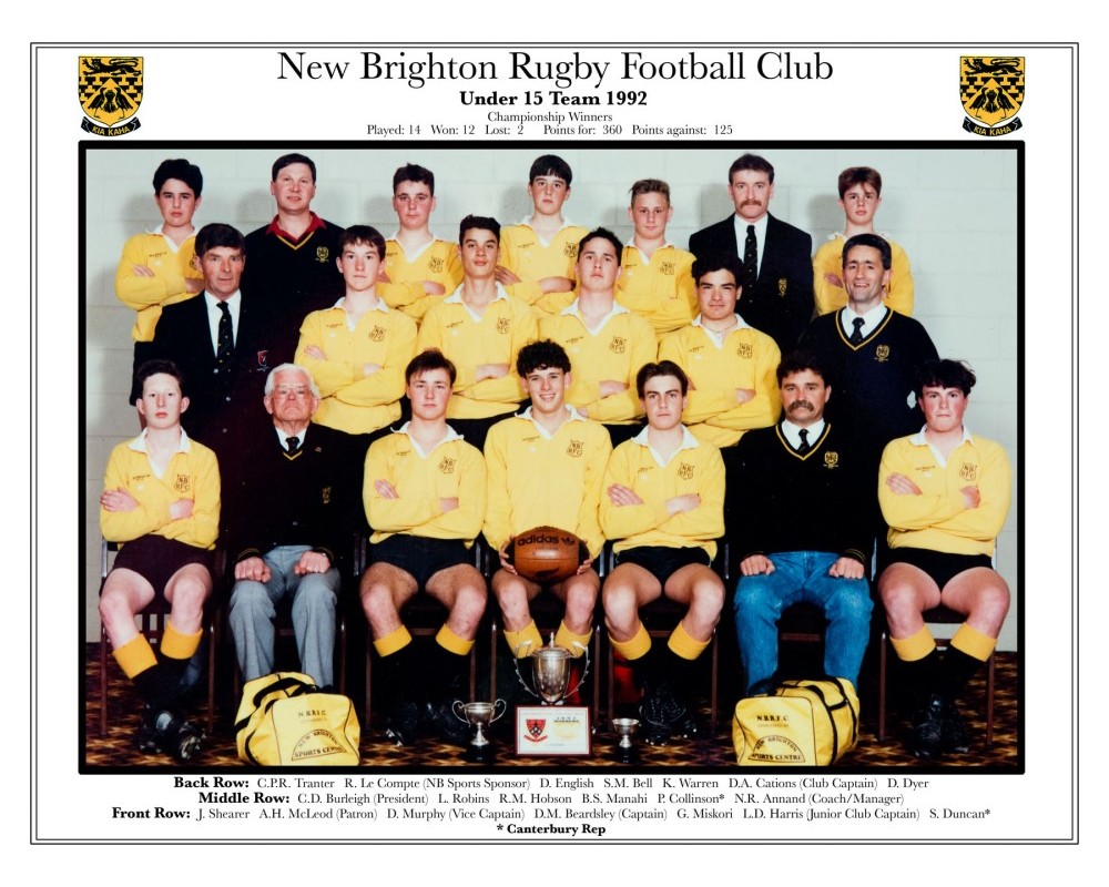 Historical Team Photos - New Brighton Rugby Football Club