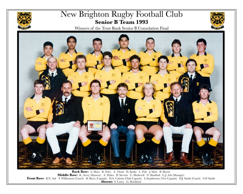 Historical Team Photos - New Brighton Rugby Football Club