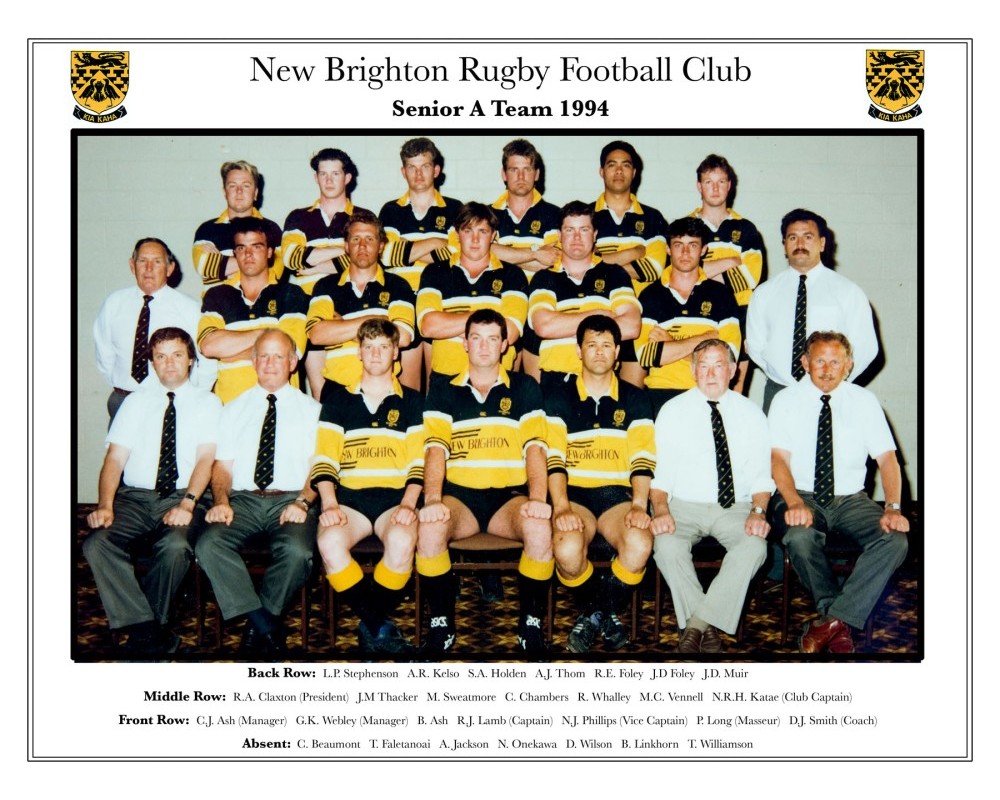 Historical Team Photos - New Brighton Rugby Football Club