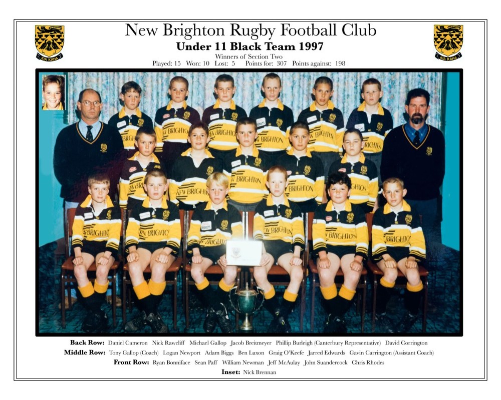 Historical Team Photos - New Brighton Rugby Football Club