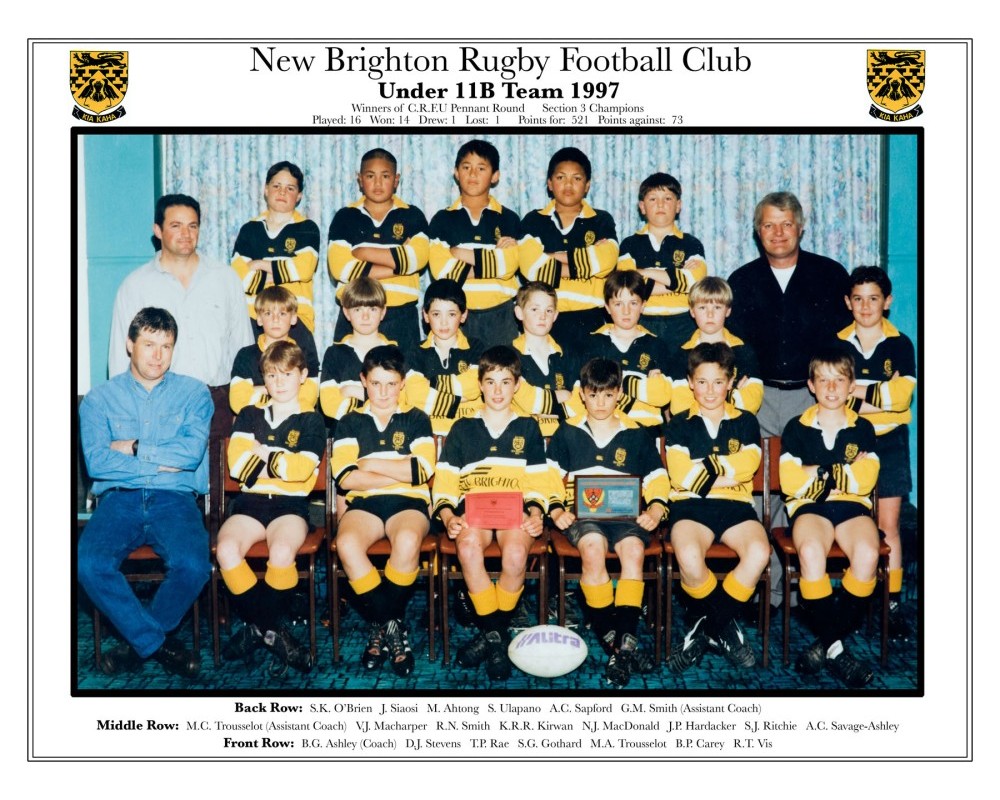 Historical Team Photos - New Brighton Rugby Football Club
